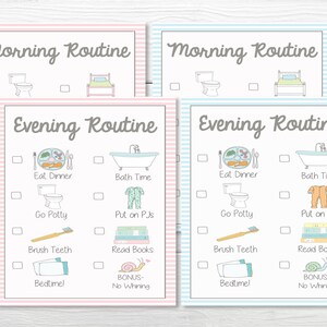 PRINTABLES DAILY Young Child/toddler Girls & Boys Chore - Etsy