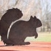 Metal Squirrel Statue | Garden Squirrel Cute Outdoor Statue Farmhouse ...