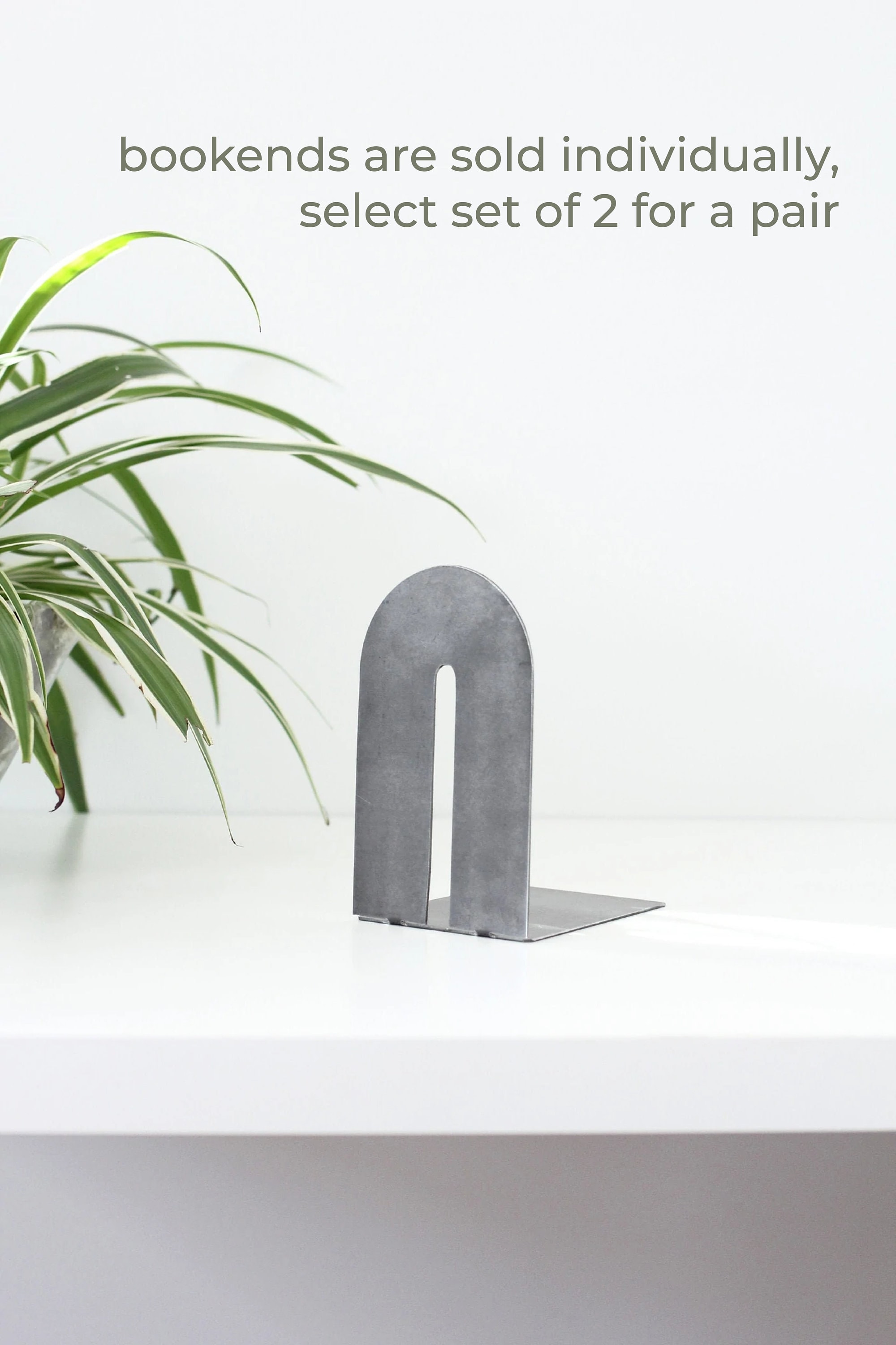 Metal Arch Bookend Home Office Organizer Industrial Bookend - Etsy