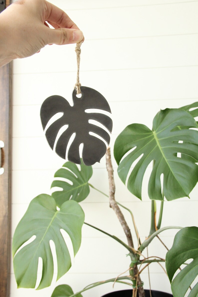 Monstera Leaf Christmas Tree Ornament Tropical Leaf Ornament - Etsy
