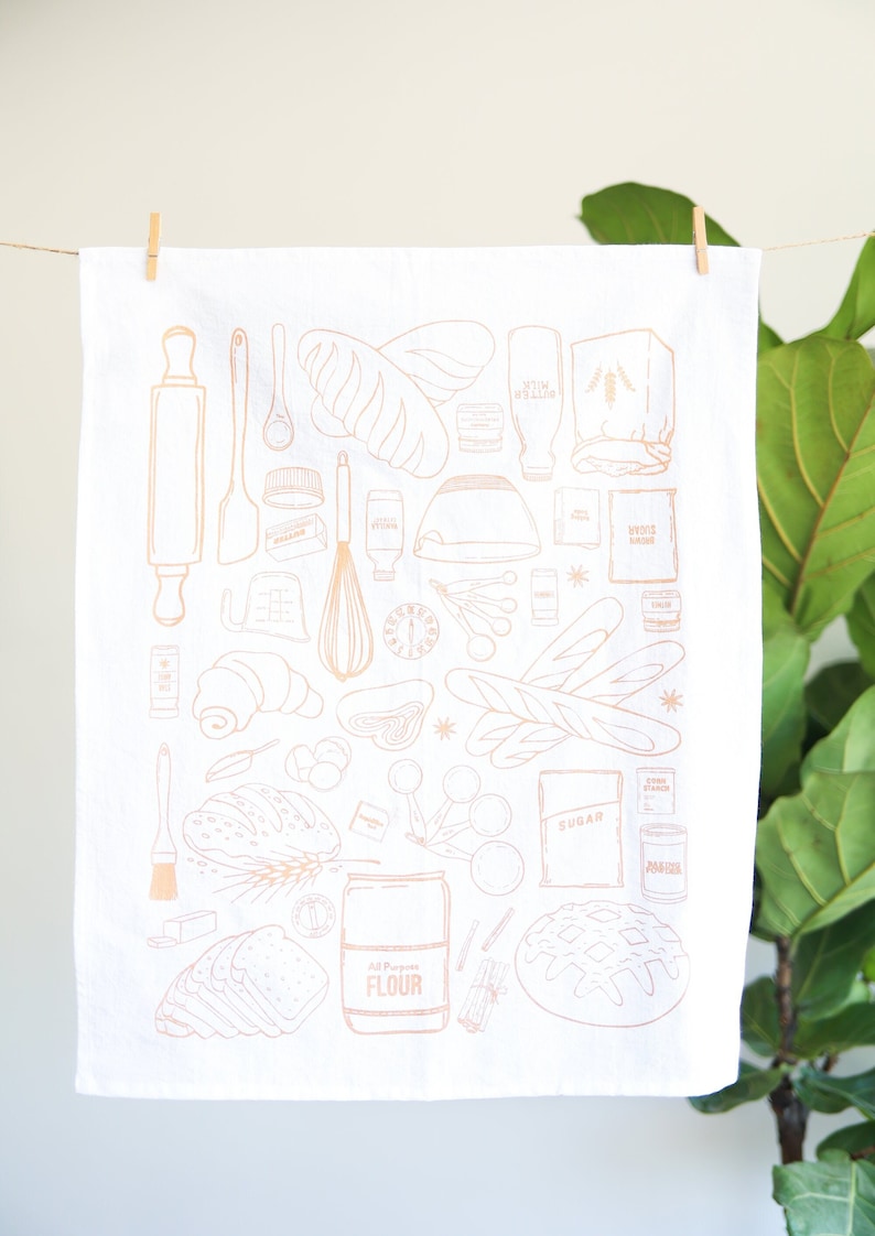 Bread Baking Tea Towel | Bakers Tea Towel Sourdough Bread Baking ...