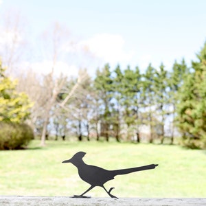Roadrunner Statue Metal Art Roadrunner Bird Statue Cottagecore Mothers ...