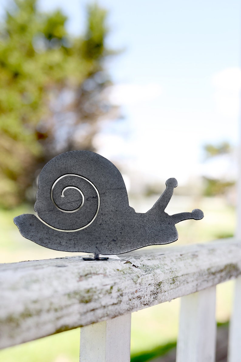 Snail Statue Garden Snail Outdoor Decor Garden Gift Patio - Etsy