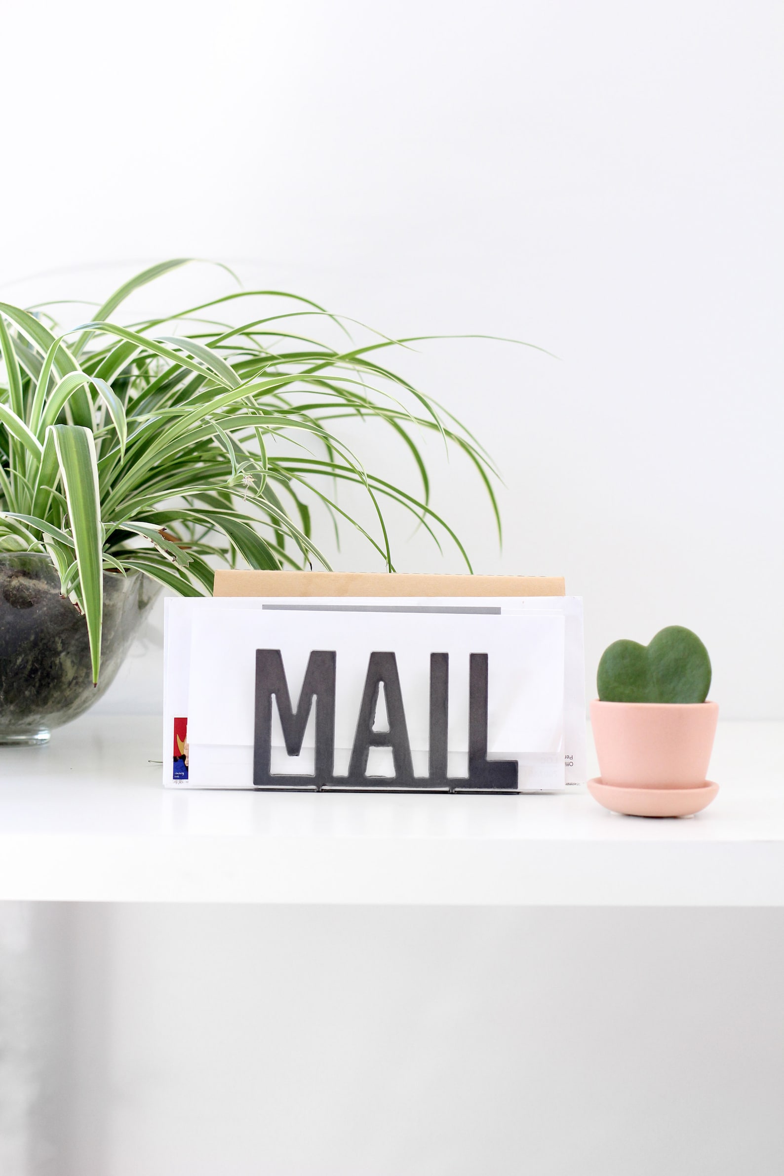 Metal Mail Organizer Entryway Organizer Work From Home Gift - Etsy