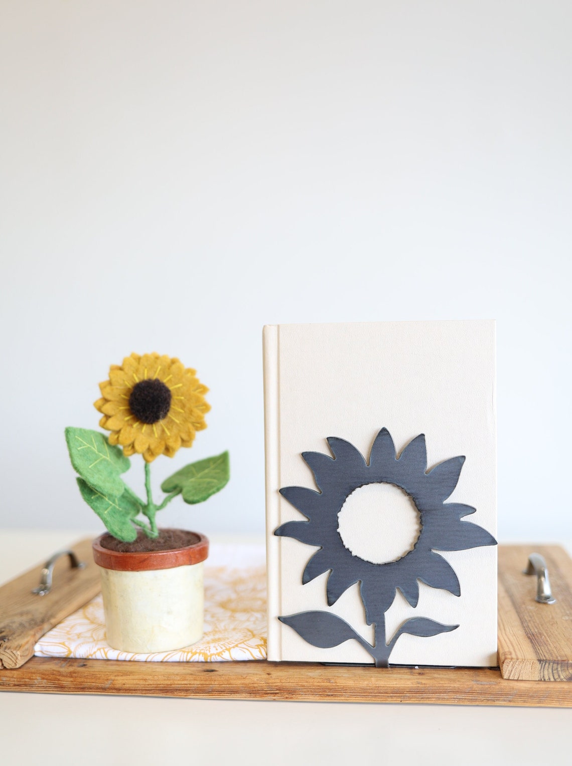 Sunflower Bookend | Sunflower Bookend Flower Lover Floral Home Decor ...