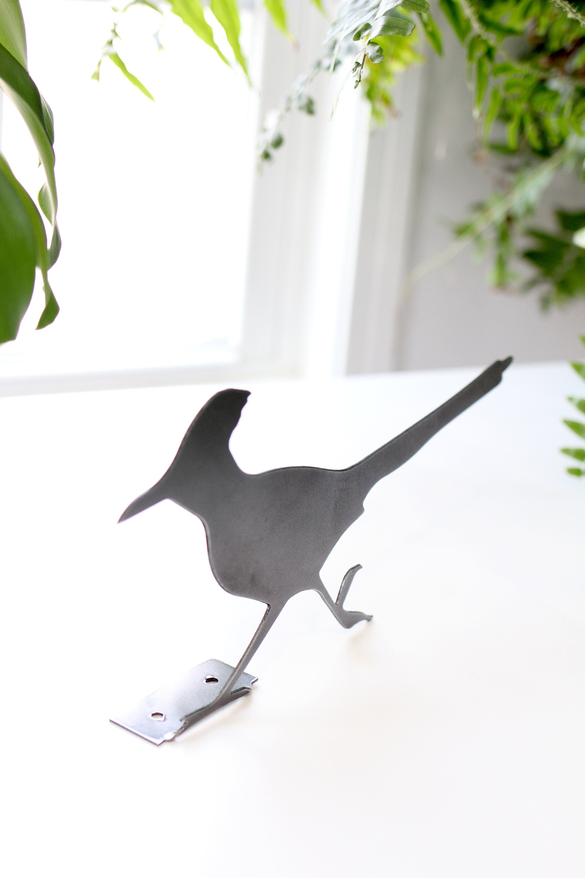 Roadrunner Statue Metal Art Roadrunner Bird Statue - Etsy