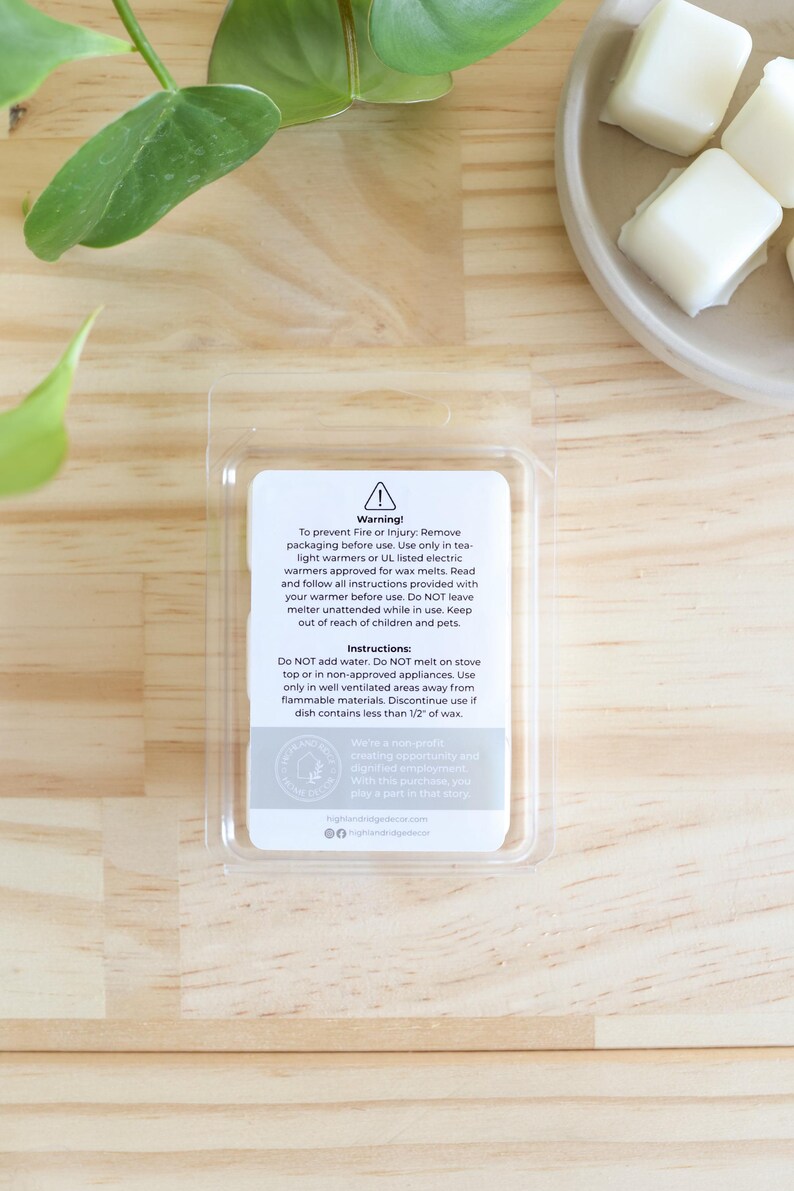 Snowy Woods Wax Melt | Scented Soy Wax Melts | Juniper Spruce Balsam ...
