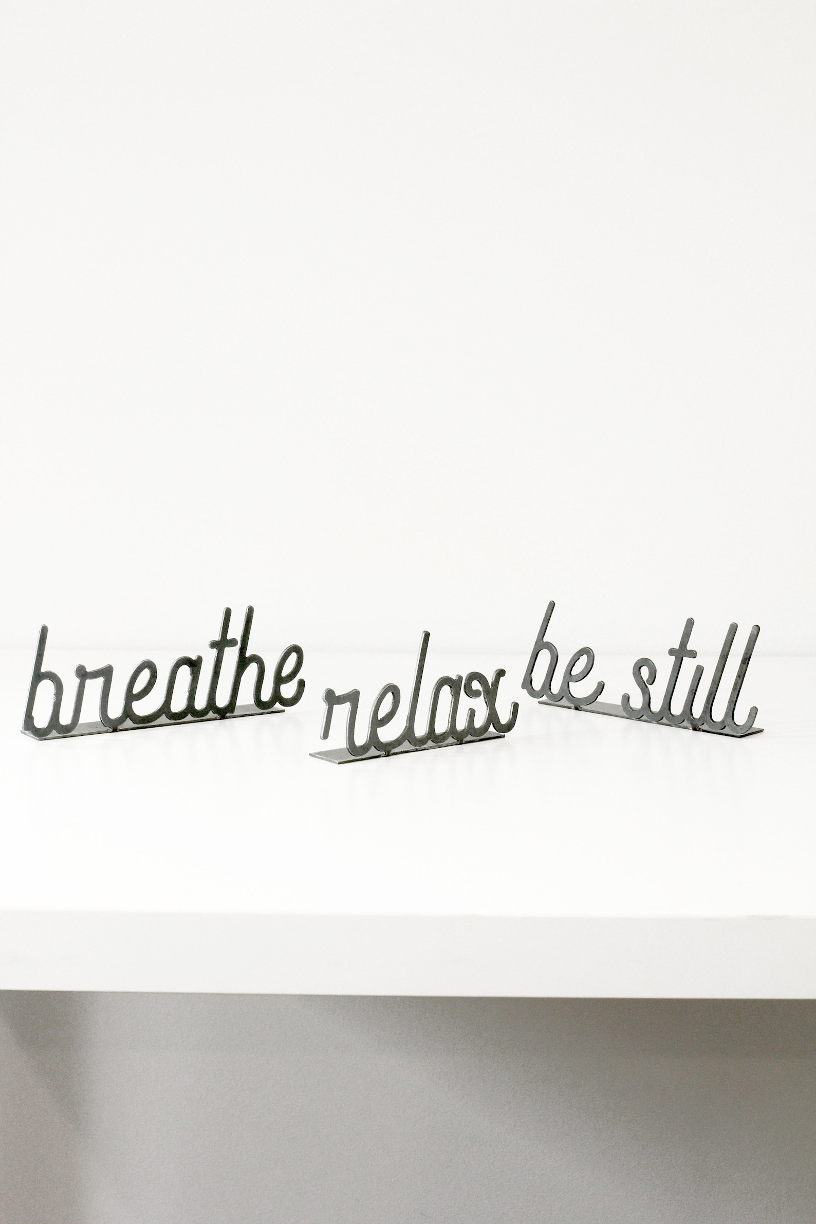 Breathe Word Sign Relaxing Word Art Gift for Her Breathe | Etsy