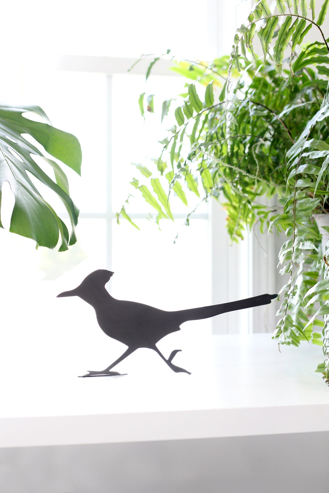 Roadrunner Statue Metal Art Roadrunner Bird Statue - Etsy