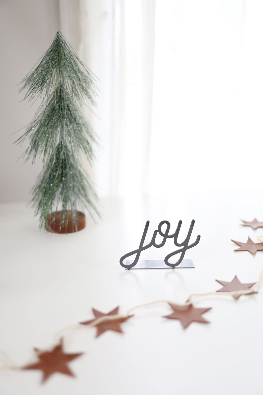 Joy Word Sign Joy Word Art Holiday Gift Metal Sign Joy Gift ...