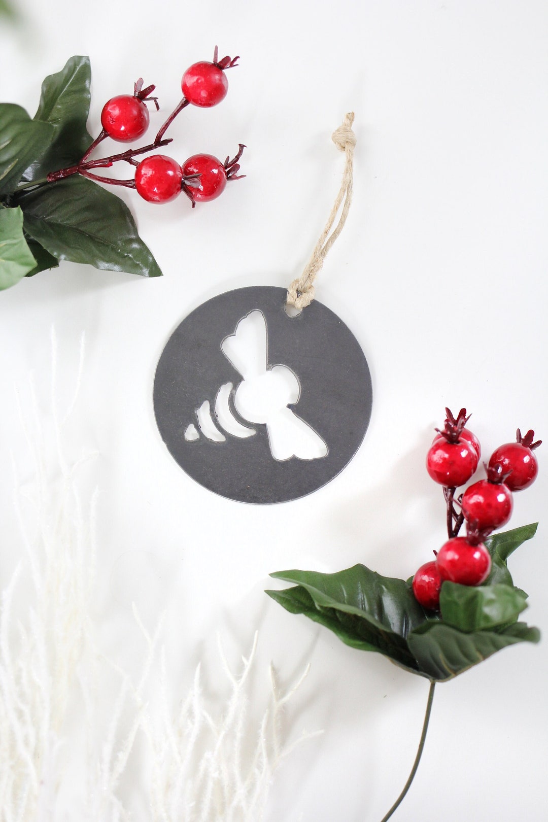 Bee Christmas Tree Ornament Christmas Ornament Farmhouse - Etsy