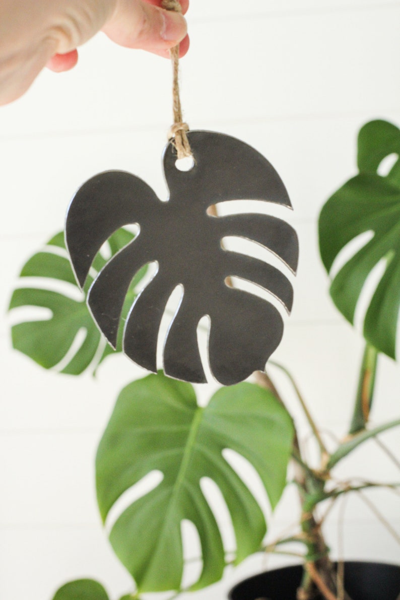 Monstera Leaf Christmas Tree Ornament Tropical Leaf Ornament - Etsy