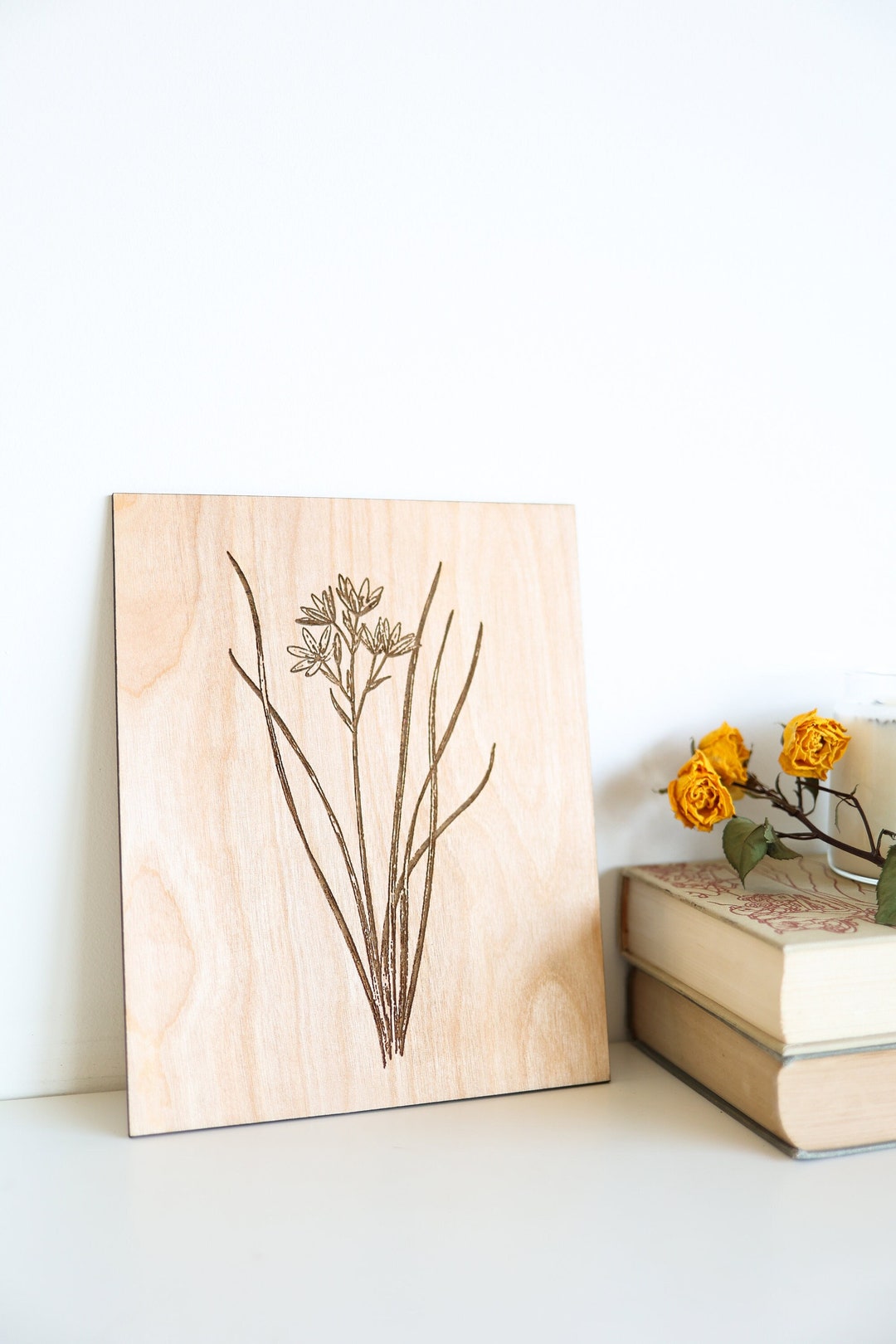 Summer Flower Panel Wall Art | Forest Decor Botanical Cottagecore ...