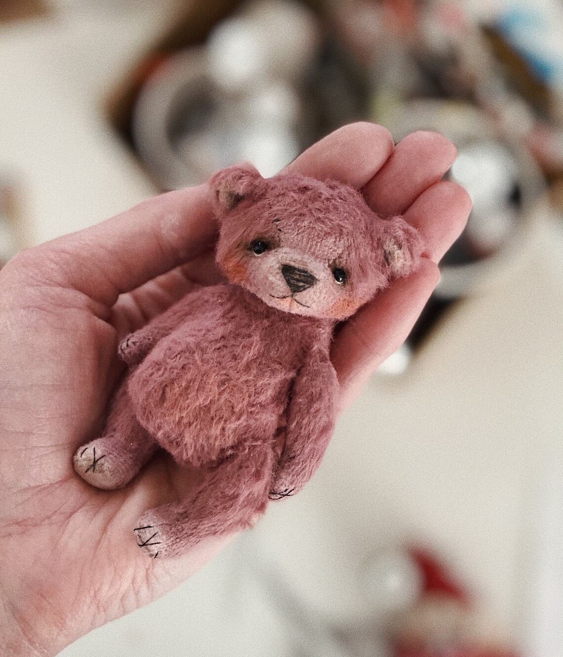 Bear sewing pattern pdf tiny bear pattern teddy bear | Etsy