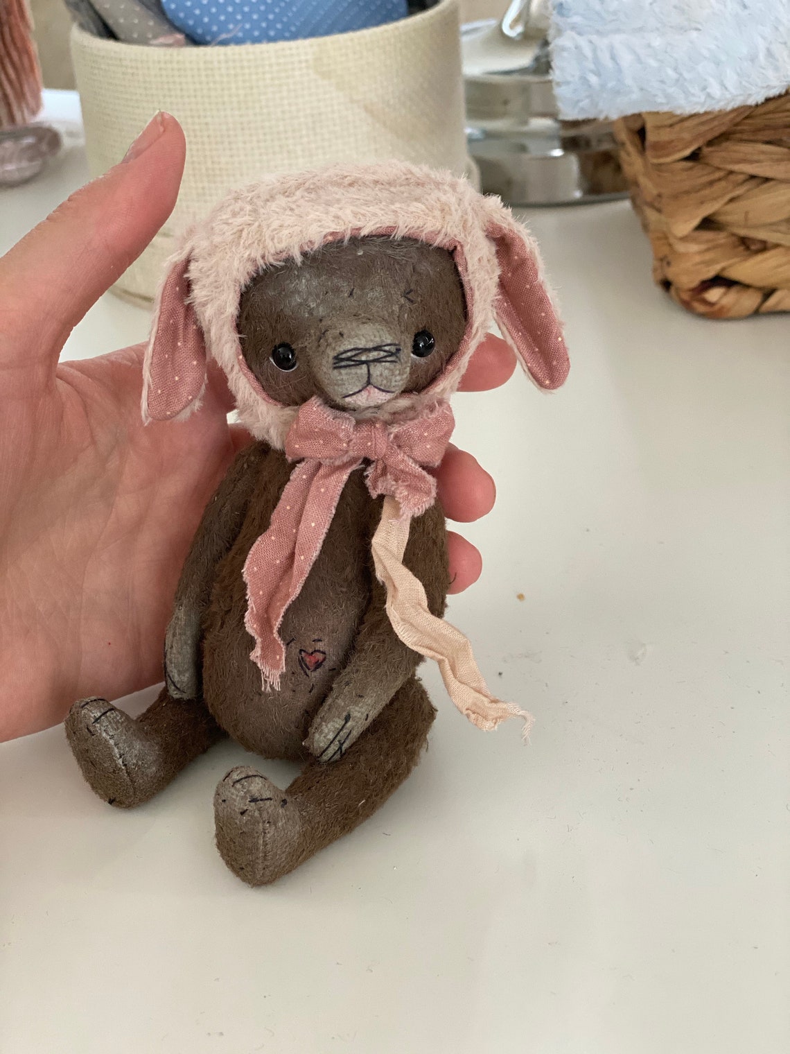 Sewing PATTERN PDF Little Stuffed Bear Teddy Bear Pattern - Etsy