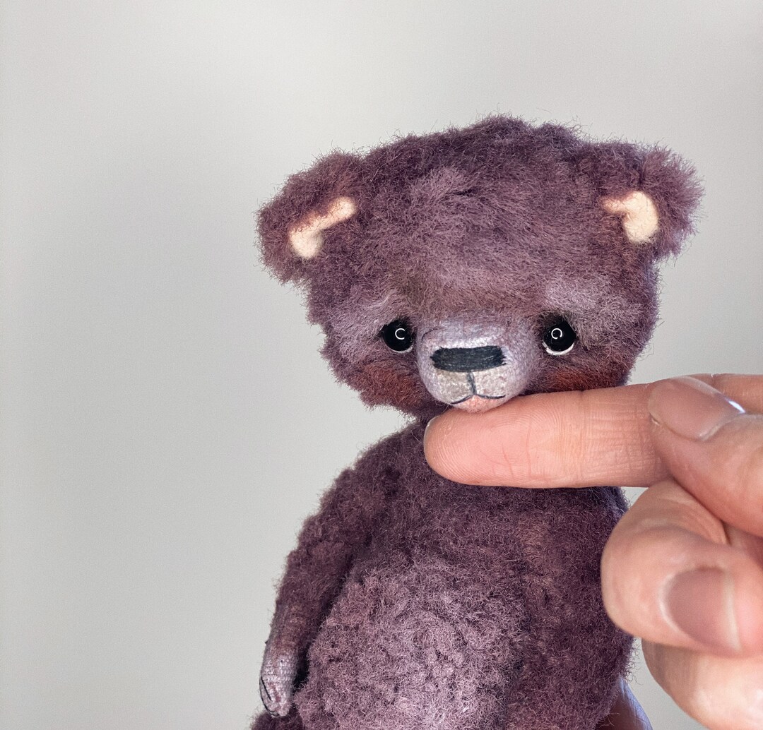 Artist Stuffed Bear, Memory Bear Figurine, Little Bear Doll - Etsy