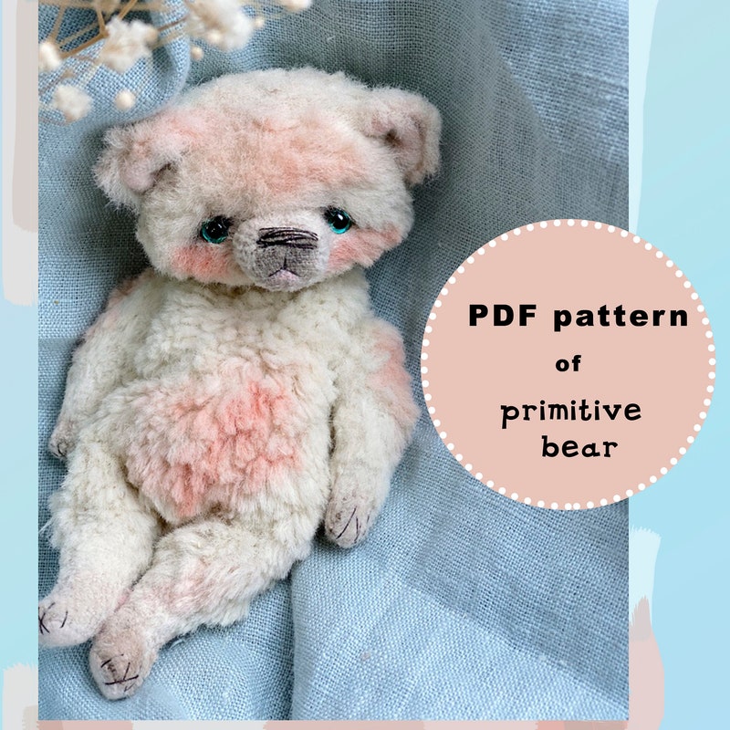 Primitive Bear - Etsy