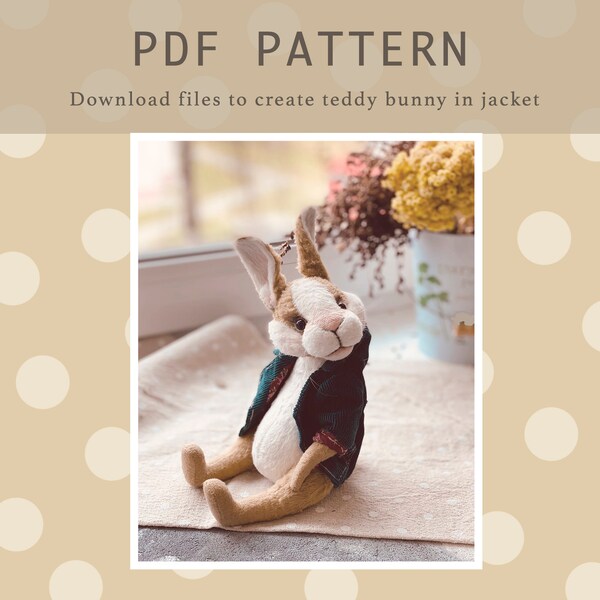Plush Sewing Pattern - Etsy