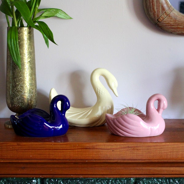 Ceramic Swan - Etsy