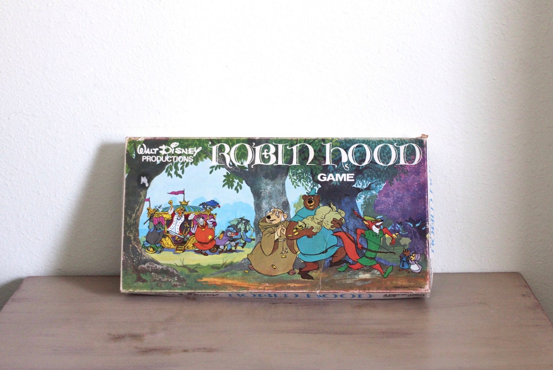 Disney's Robin Hood Boardgame Robin Hood Board Game - Etsy