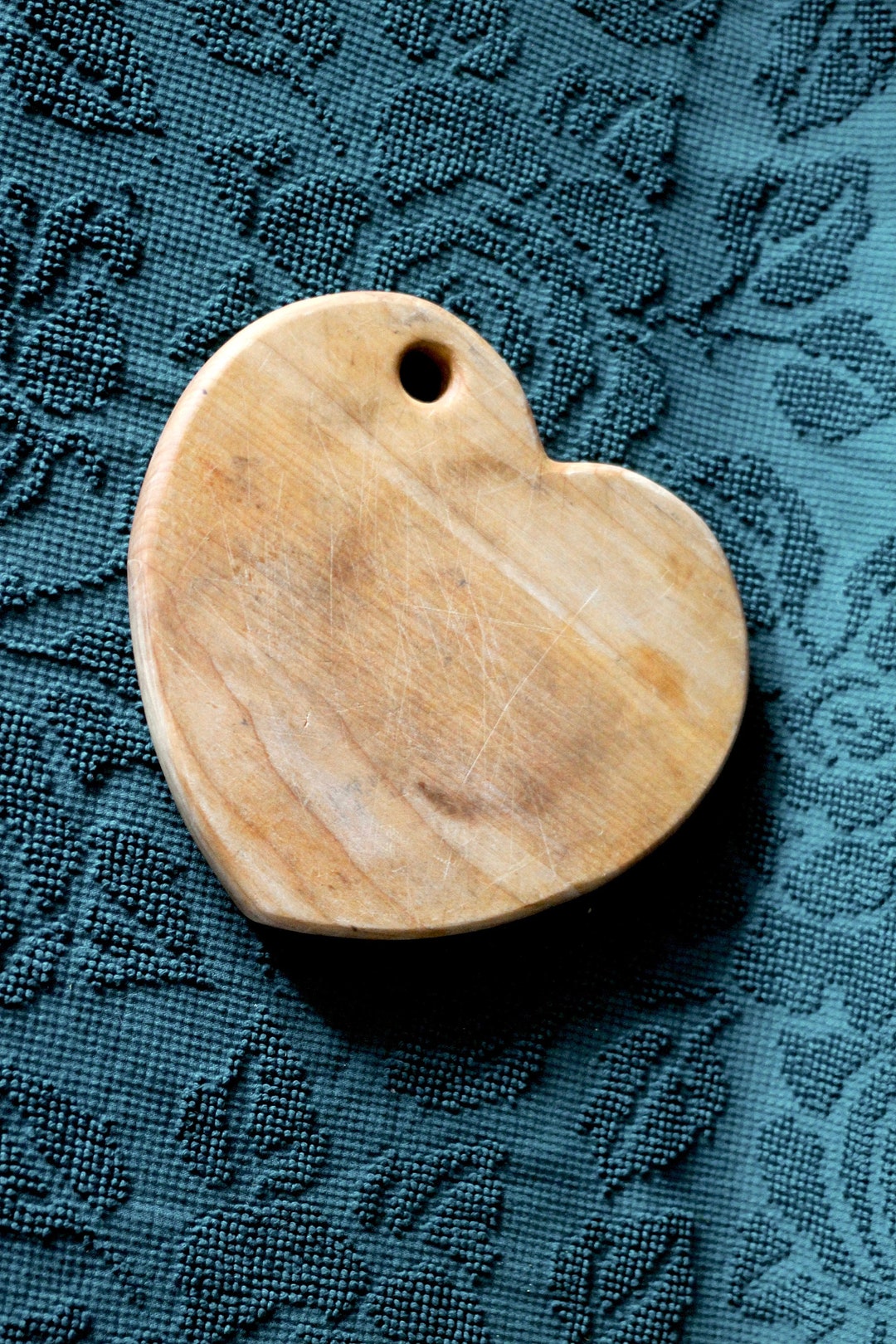 Heart Cutting Board - Unique Cutting Board - Heart Board - Light Wood ...