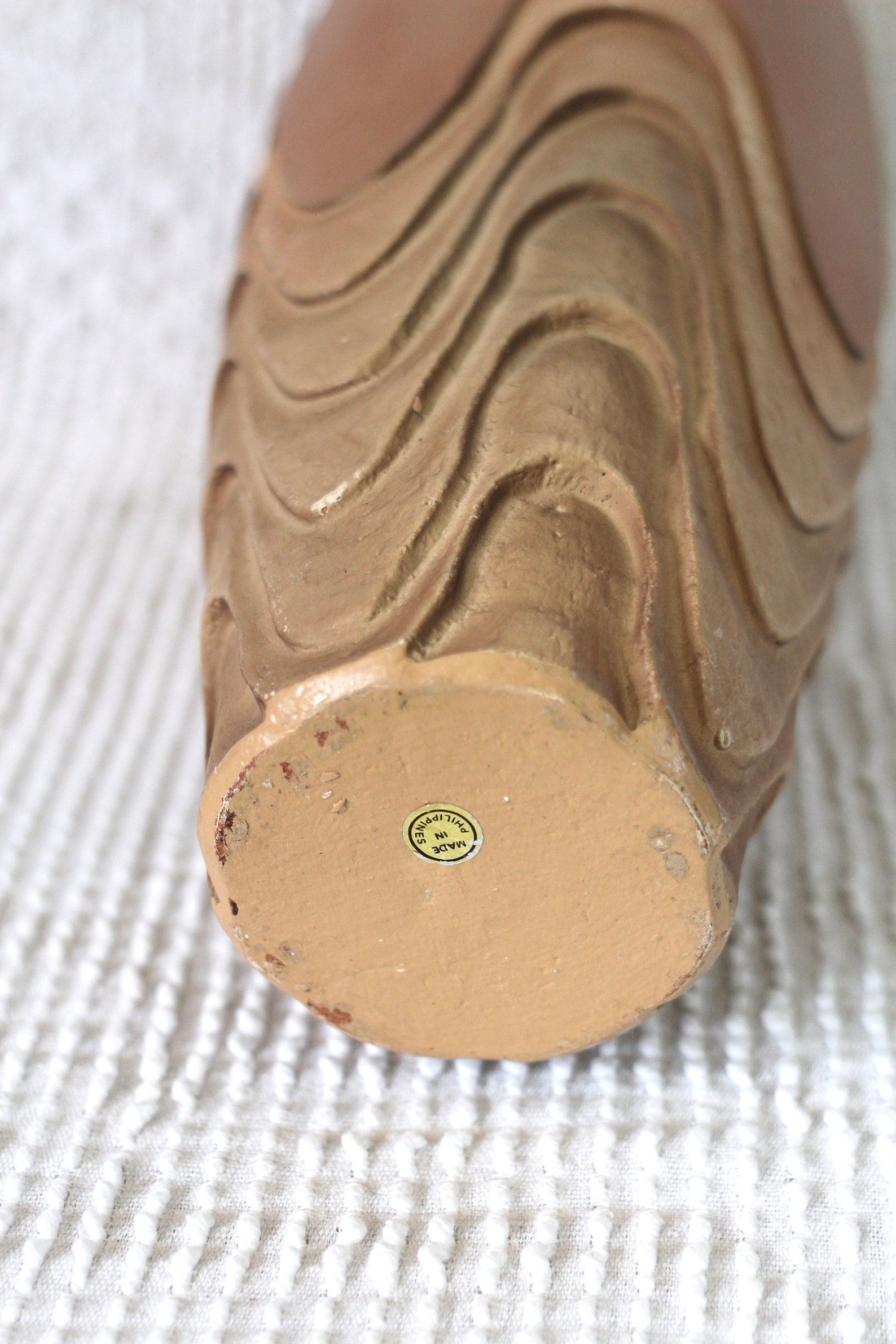 Pottery Vase Postmodern Vase Brown Vase Tall Vase - Etsy