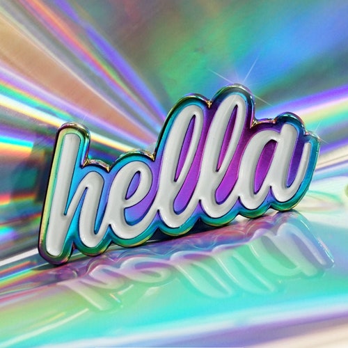 Hella Rainbow Anodized Metal Color Changing Soft Enamel - Etsy