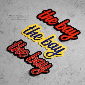 The Bay Die Cut Sticker - Blue/yellow - Bay Area - SF - Warriors - Dubs ...
