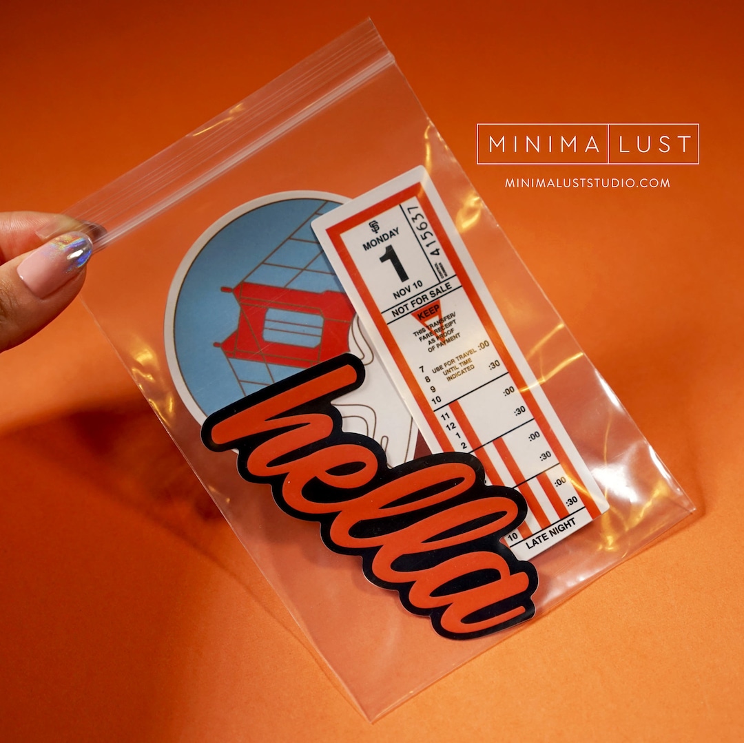 The San Francisco Native Sticker Pack - SF - San Francisco - Native ...