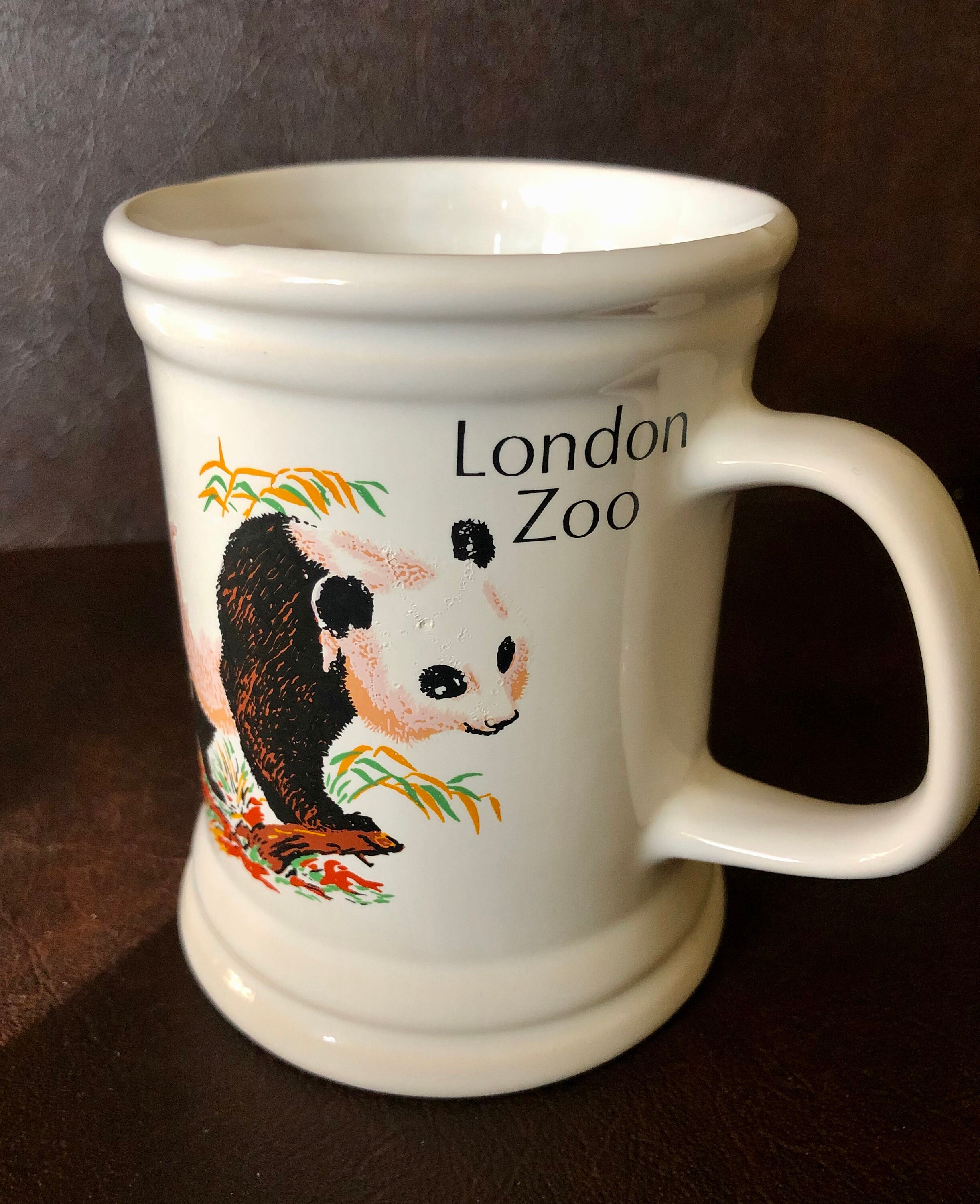 Vintage London Zoo Panda Coffee Mug | Etsy