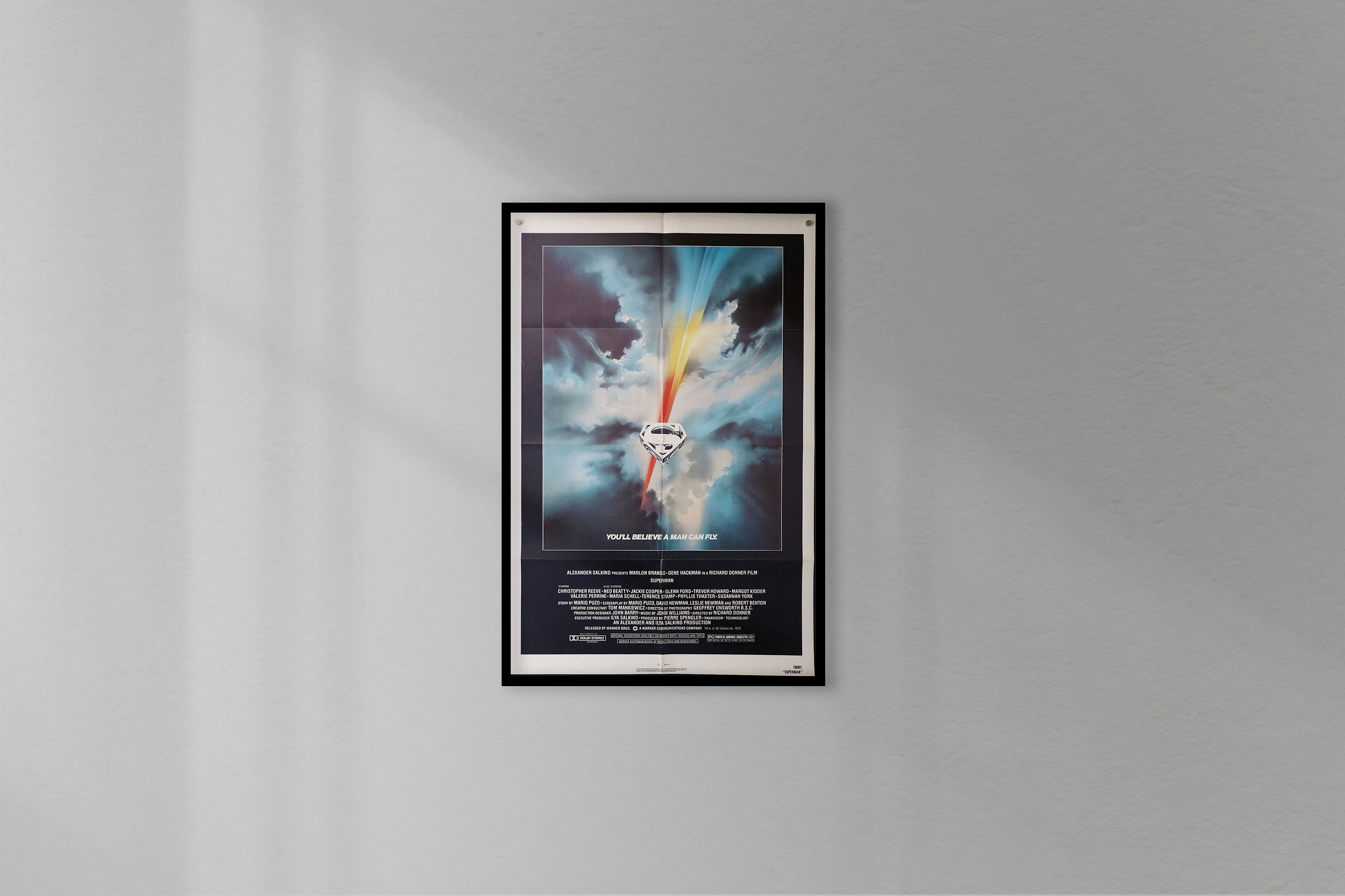 Superman 1978 Original US One Sheet Movie Poster - Etsy