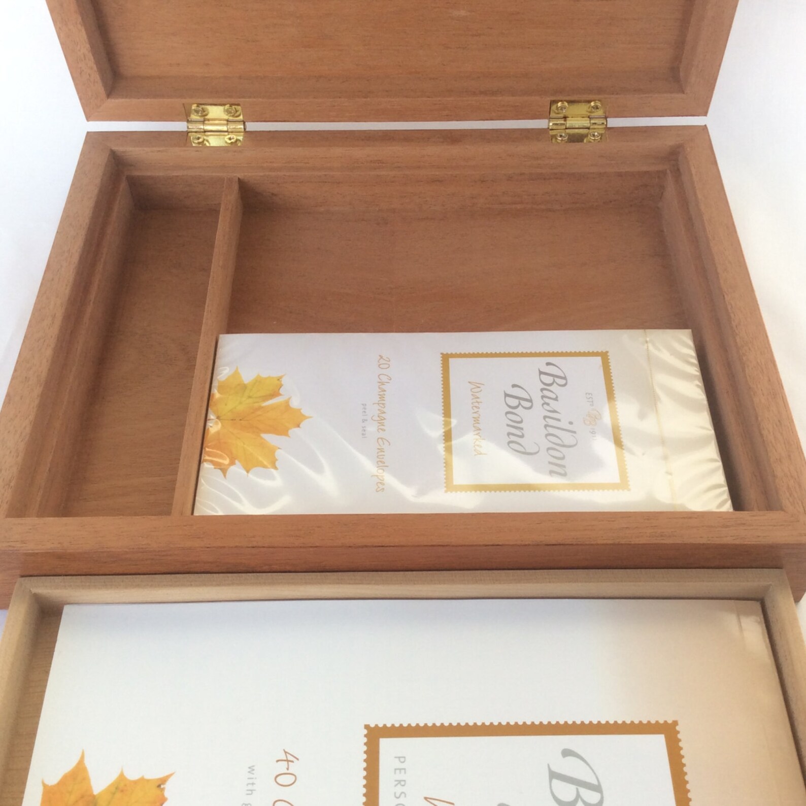 Writing Box; Inlaid Writing Box; Marquetry Box; Keepsake Box; Treasure ...