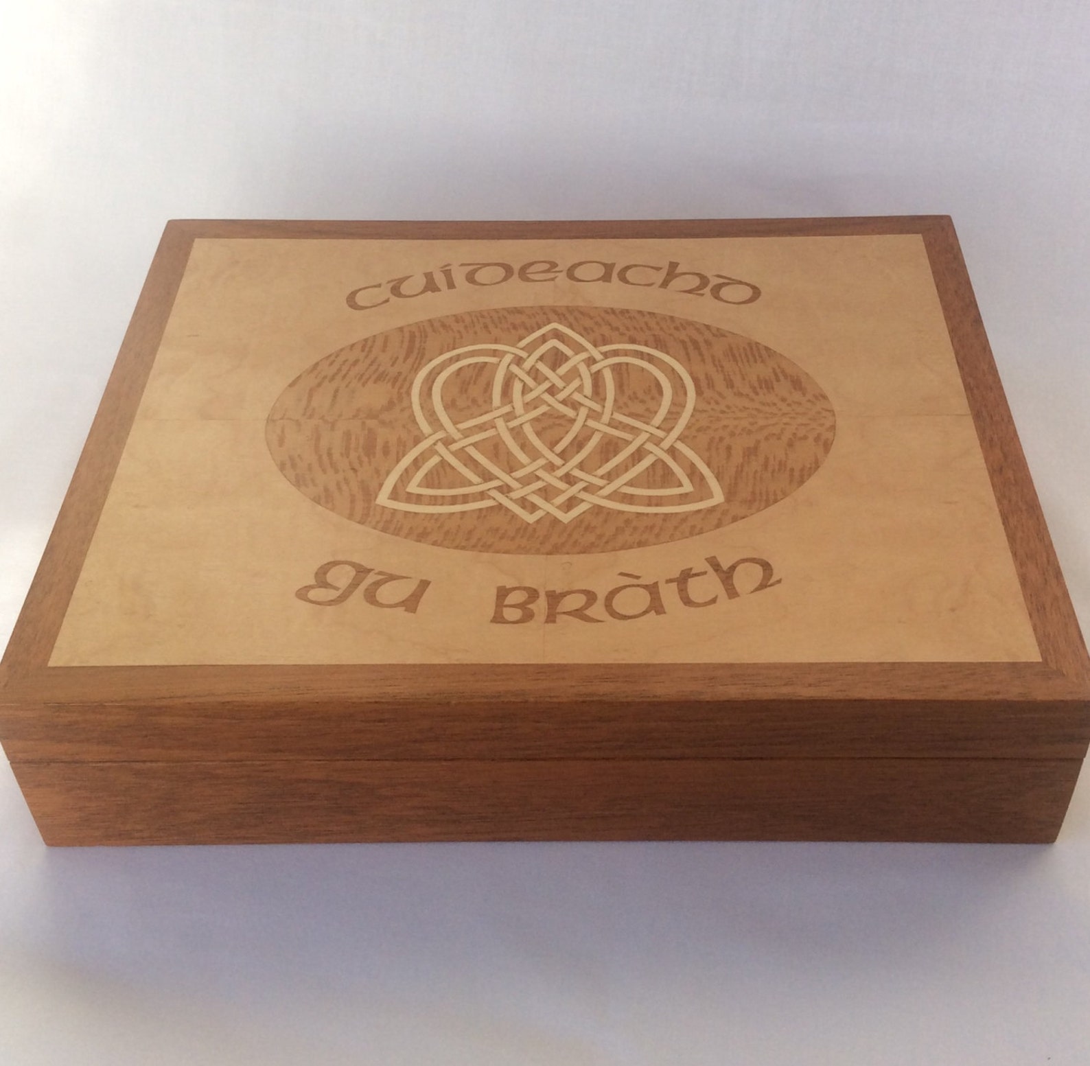 Writing Box; Inlaid Writing Box; Marquetry Box; Keepsake Box; Treasure ...