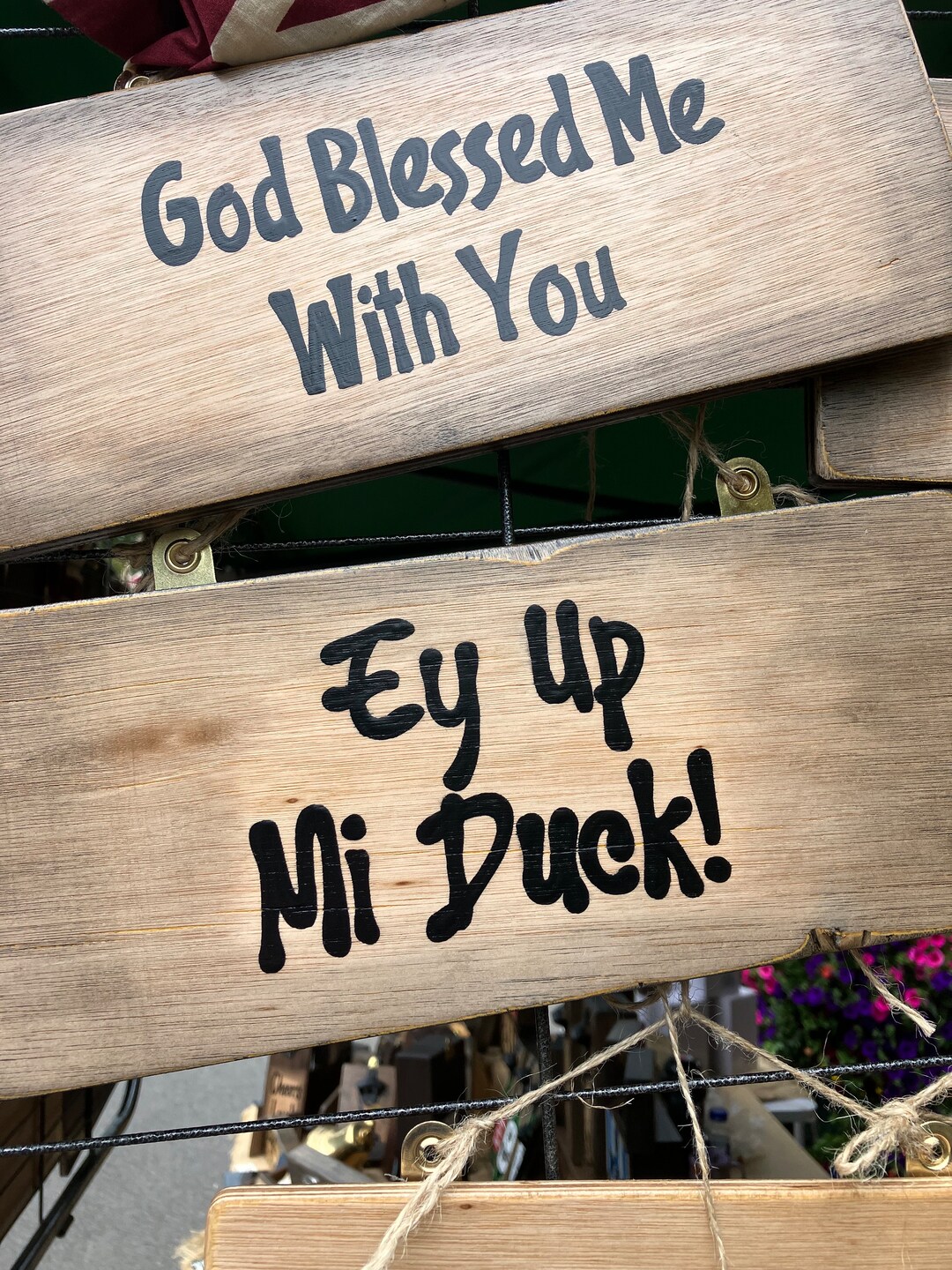 Ey up Mi Duck Sign, Ey up Duck, Ey Up, Duck Sign - Etsy UK
