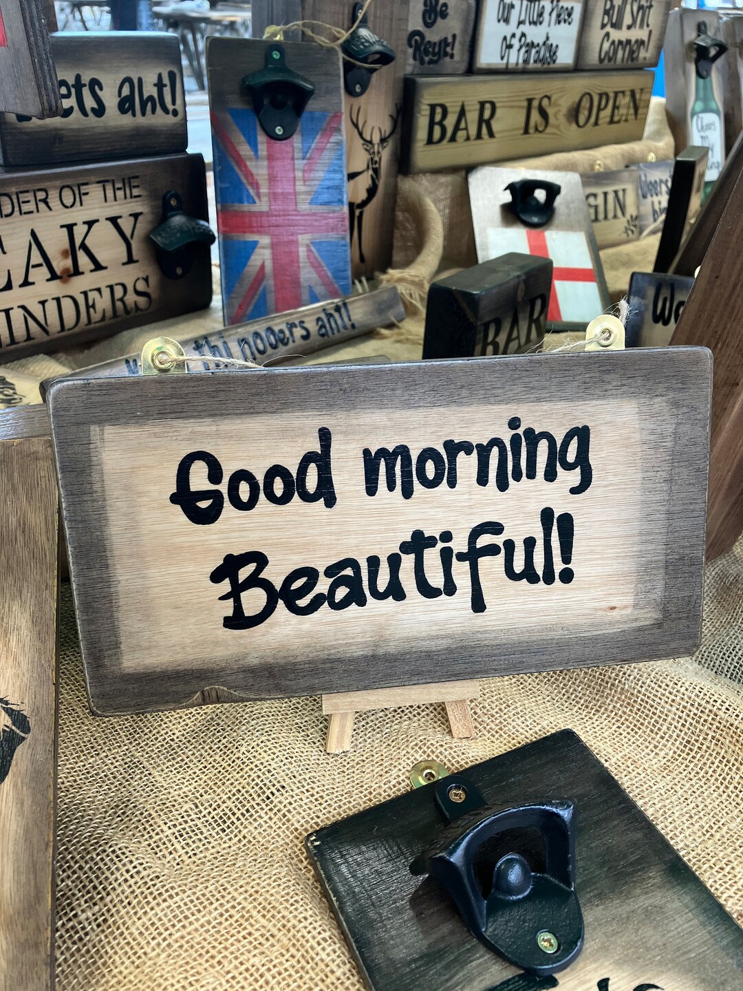 Good Morning Beautiful Sign - Etsy
