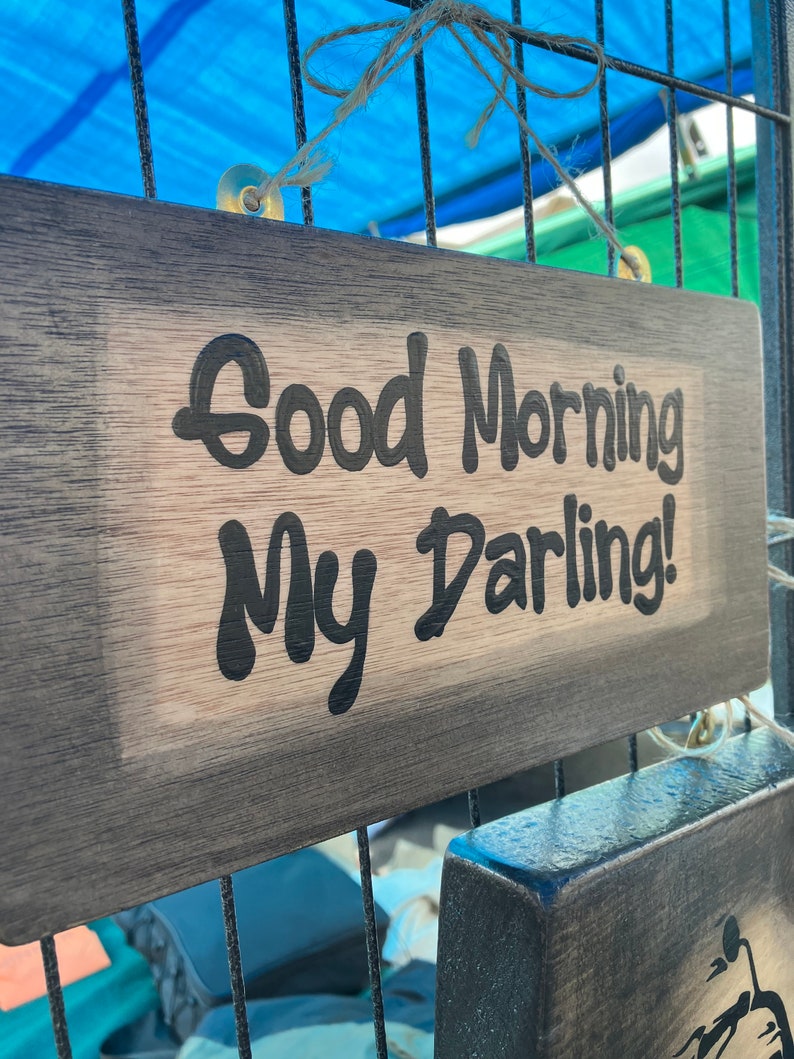 Good Morning My Darling - Etsy