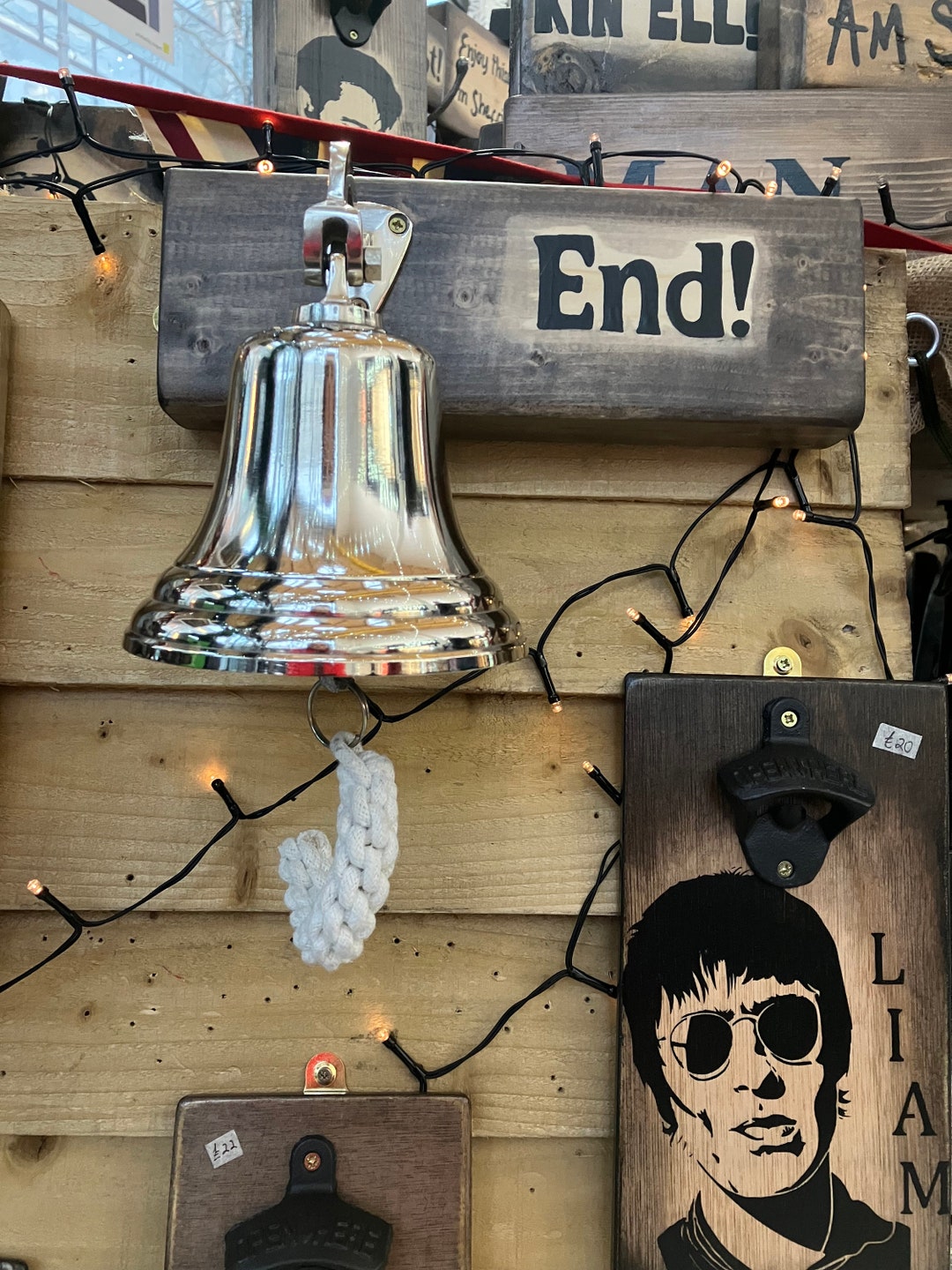 Bell End Bell, Bell End, Bar Bell, Cast Iron Bar Bell, Bell, Bar Bells ...