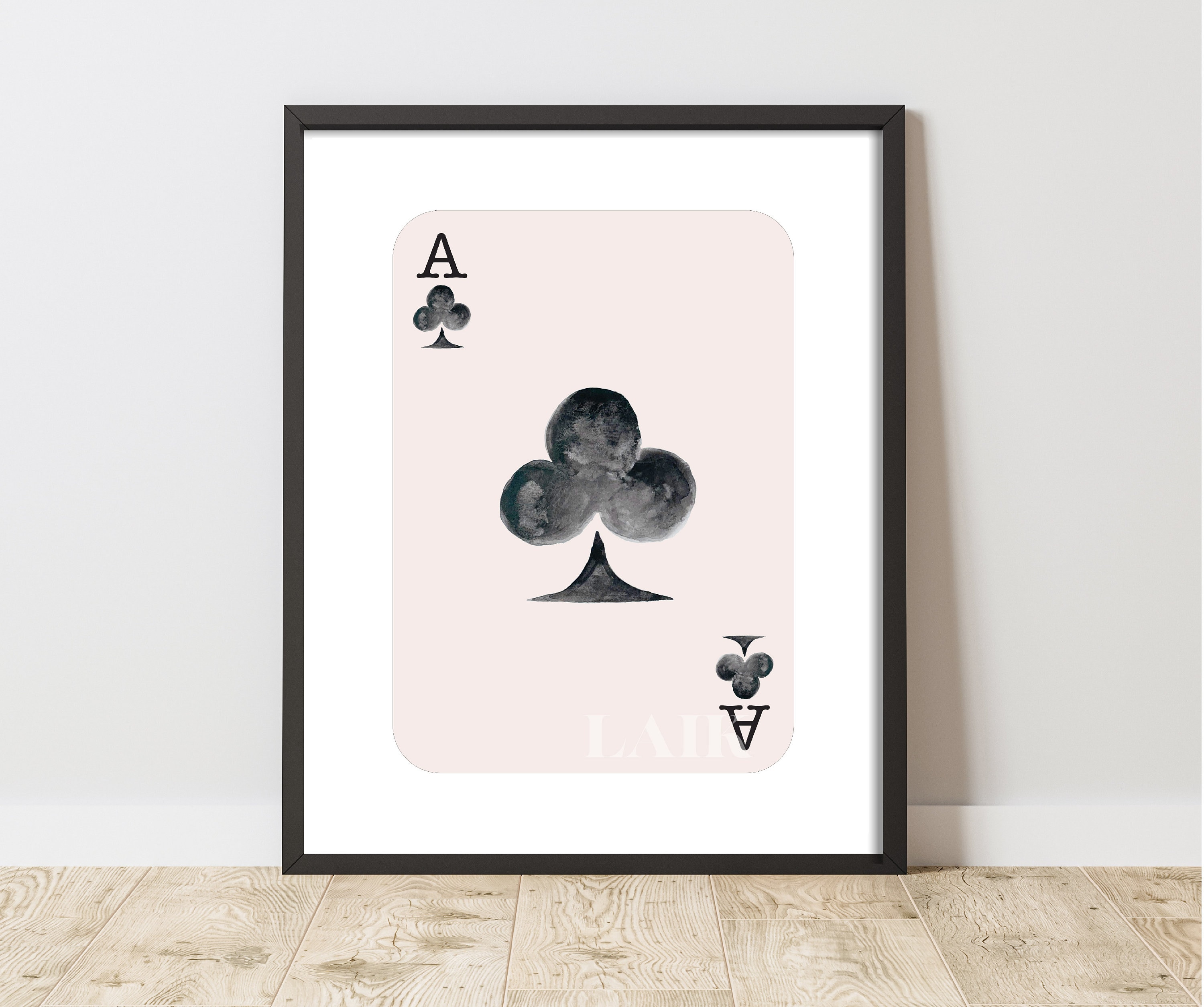 Original Playing Card Art Print, Illustrated Playing Cards, Hand ...