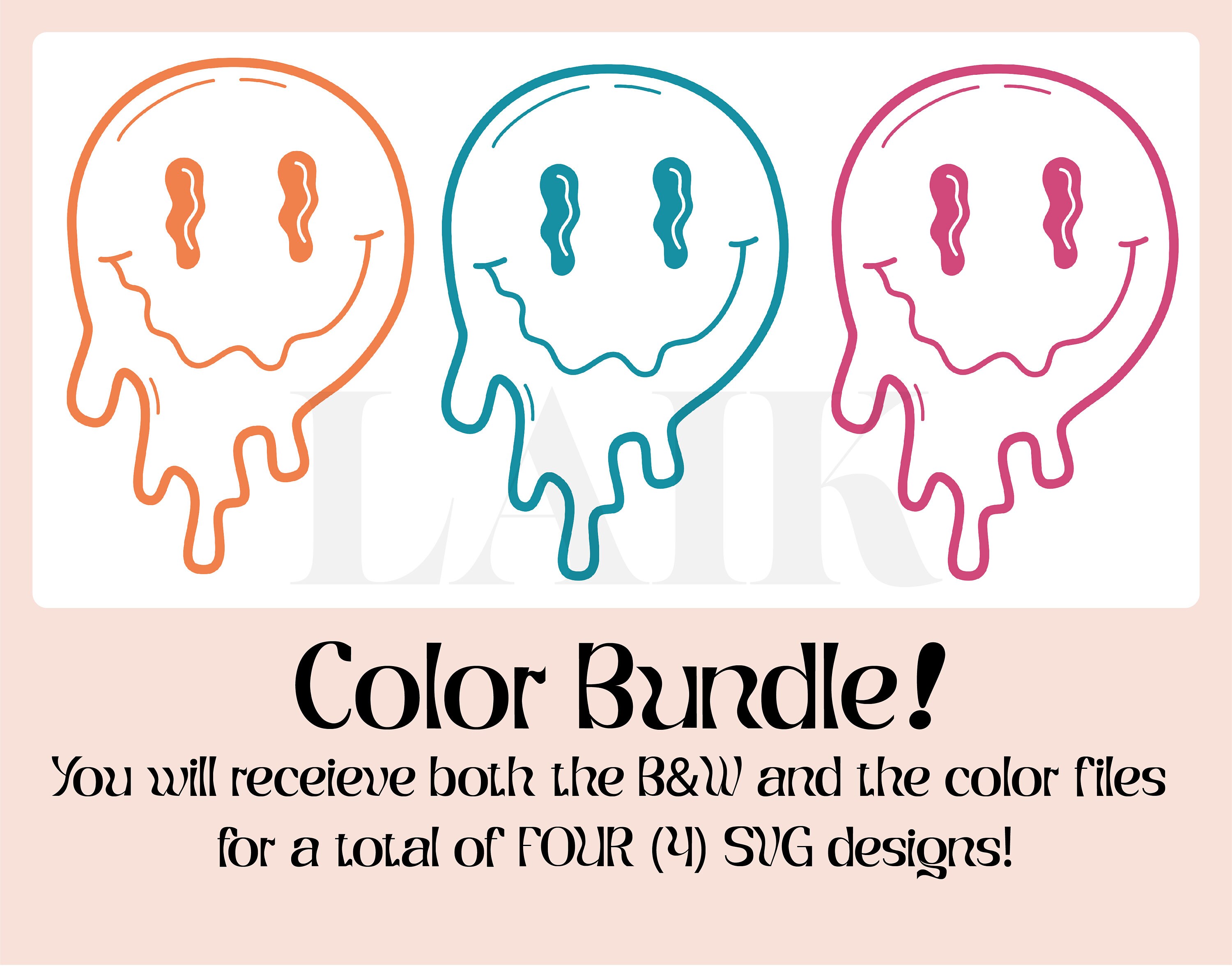 Melting Smiley Face Svg, Svg Files for Cricut, Mug Template, Cricut Mug ...