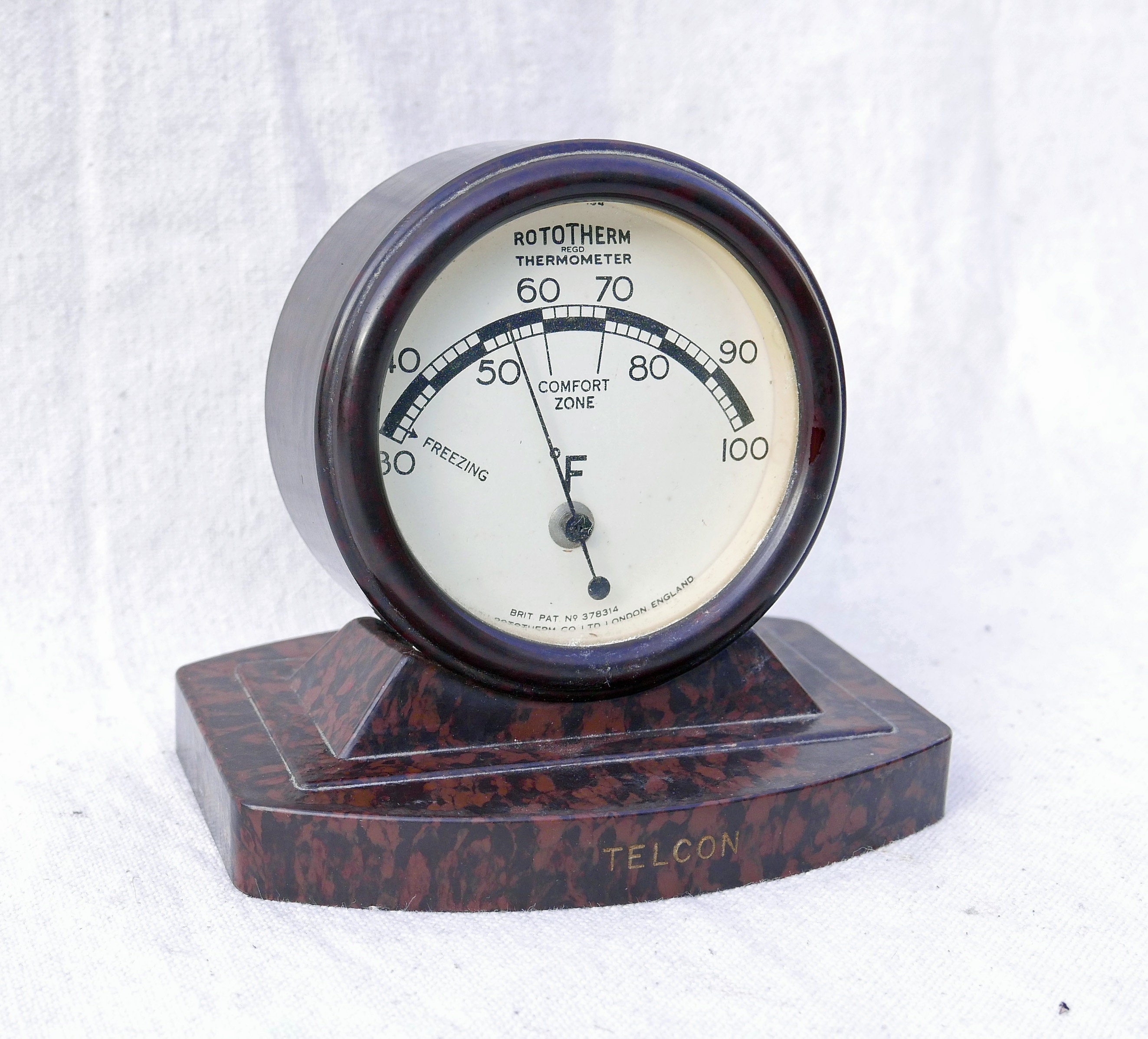 Art Deco 1930s Rototherm Thermometer - Etsy