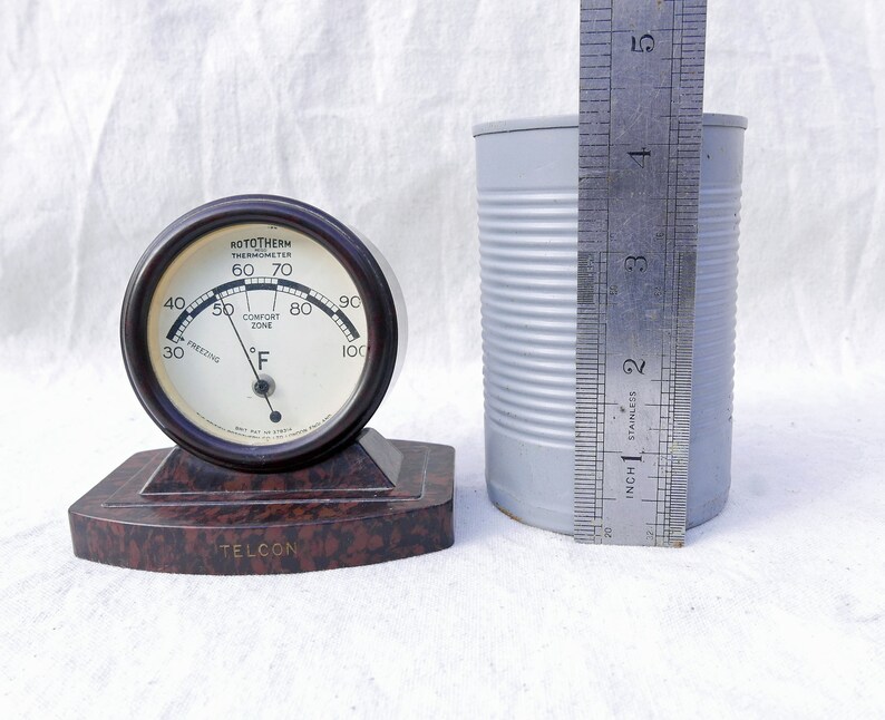 Art Deco 1930s Rototherm Thermometer - Etsy