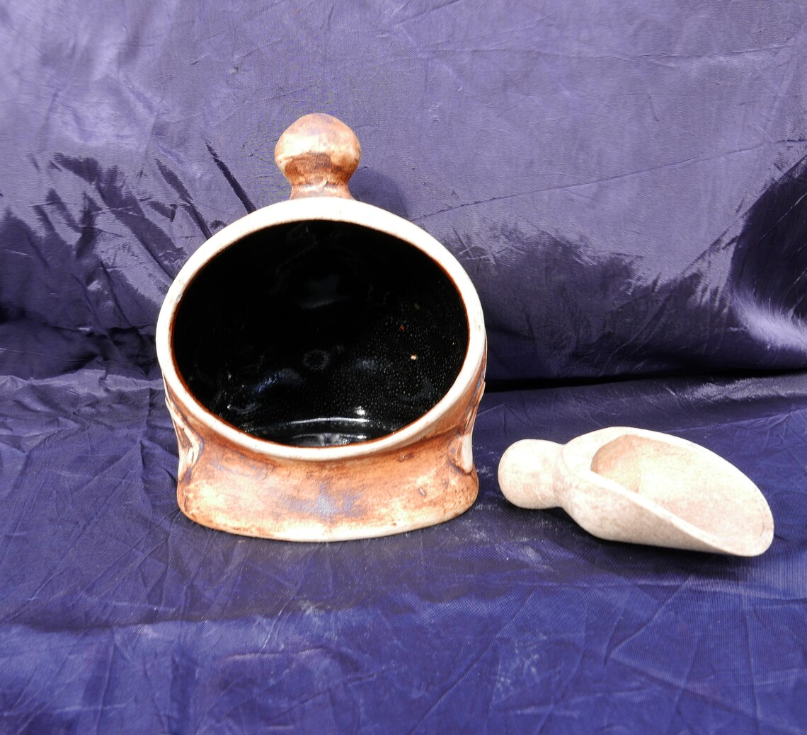 Vintage Studio Pottery Salt Pig by Quantock - Etsy UK