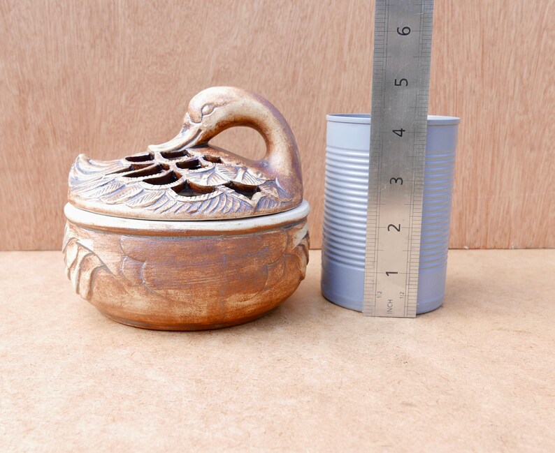 Vintage Studio Pottery Duck Potpourri by Quantock - Etsy UK