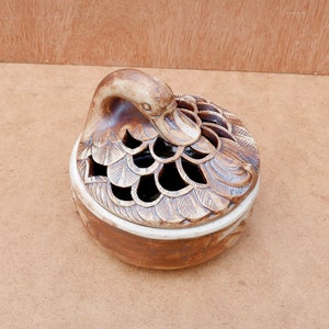 Vintage Studio Pottery Duck Potpourri by Quantock - Etsy UK