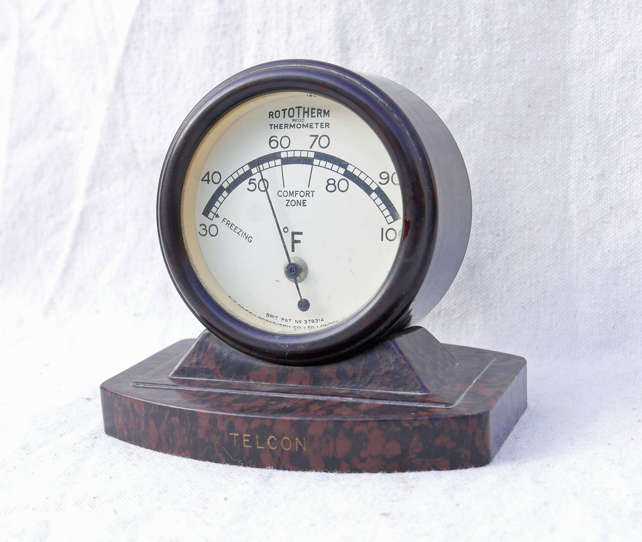 Art Deco 1930s Rototherm Thermometer - Etsy