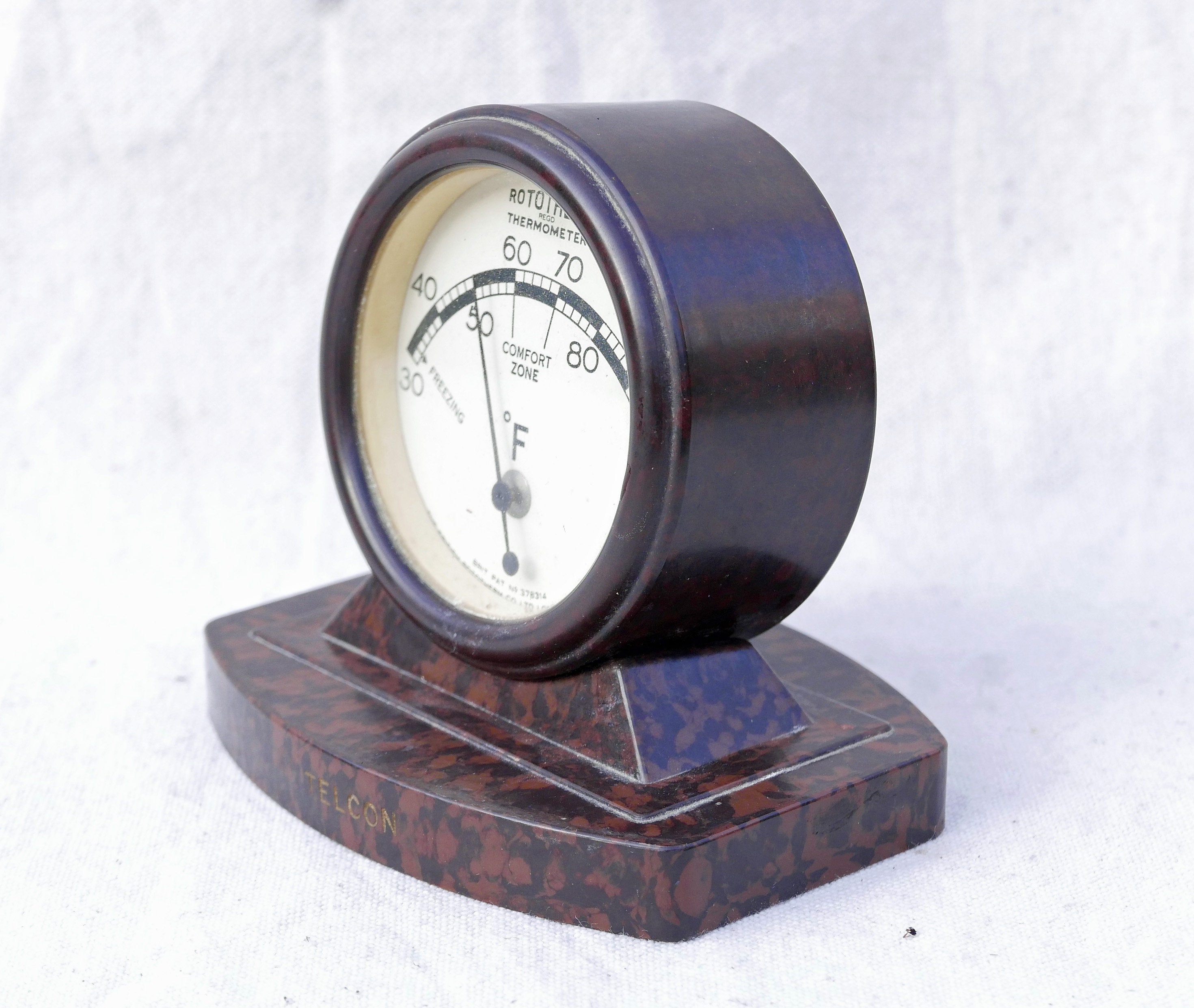 Art Deco 1930s Rototherm Thermometer - Etsy