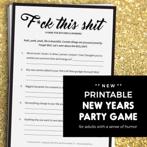 Break up Game - Realistic New Years Party Game - Fun New Years Eve Game ...