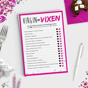 Adult Birthday Game Bundle - 5 Fun Adult Birthday Games - Birthday Girl ...