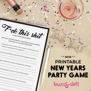 Break up Game - Realistic New Years Party Game - Fun New Years Eve Game ...