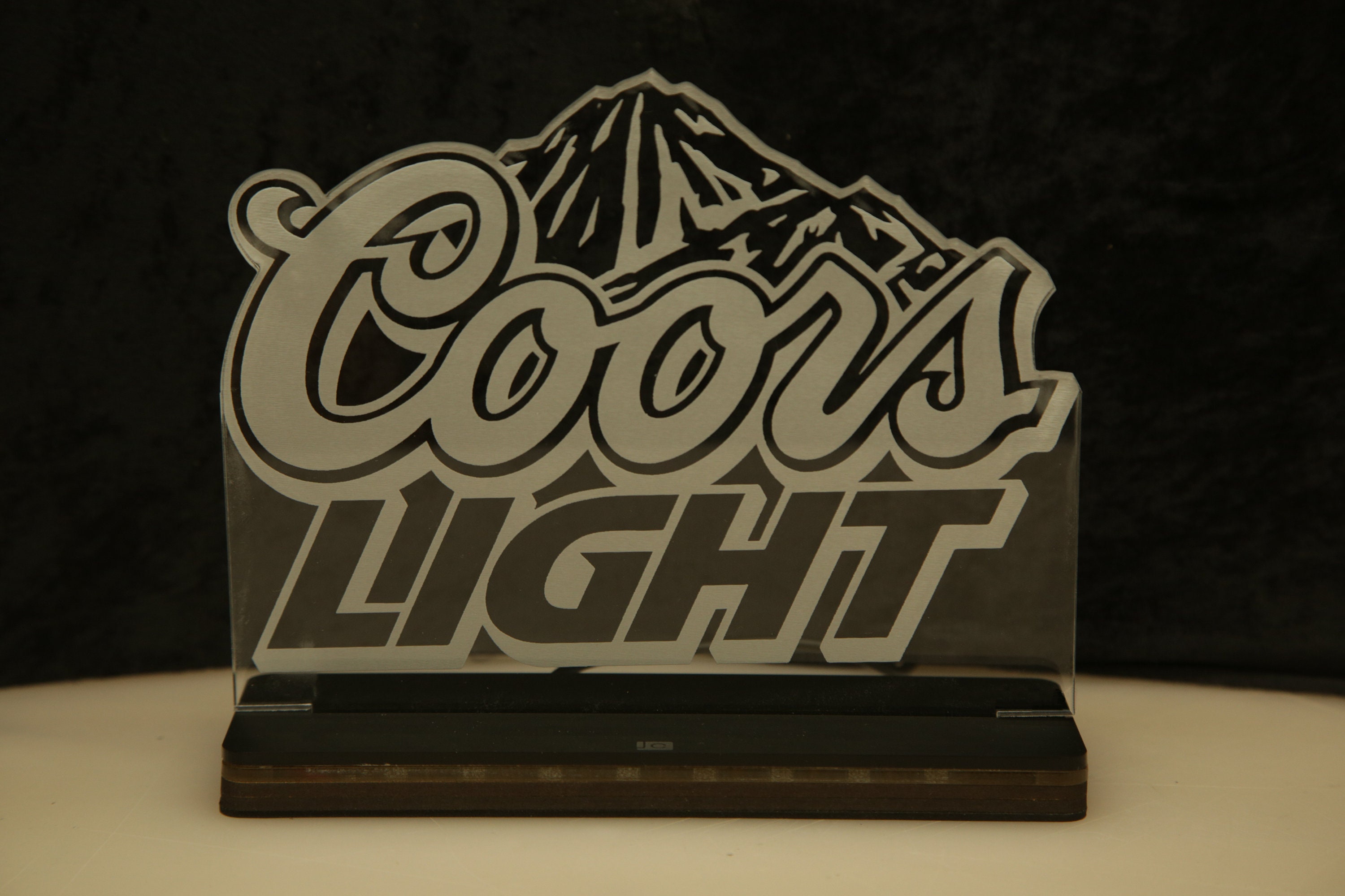 Coors Light Night Coors Light Bottle Cap Night Light LED Sign